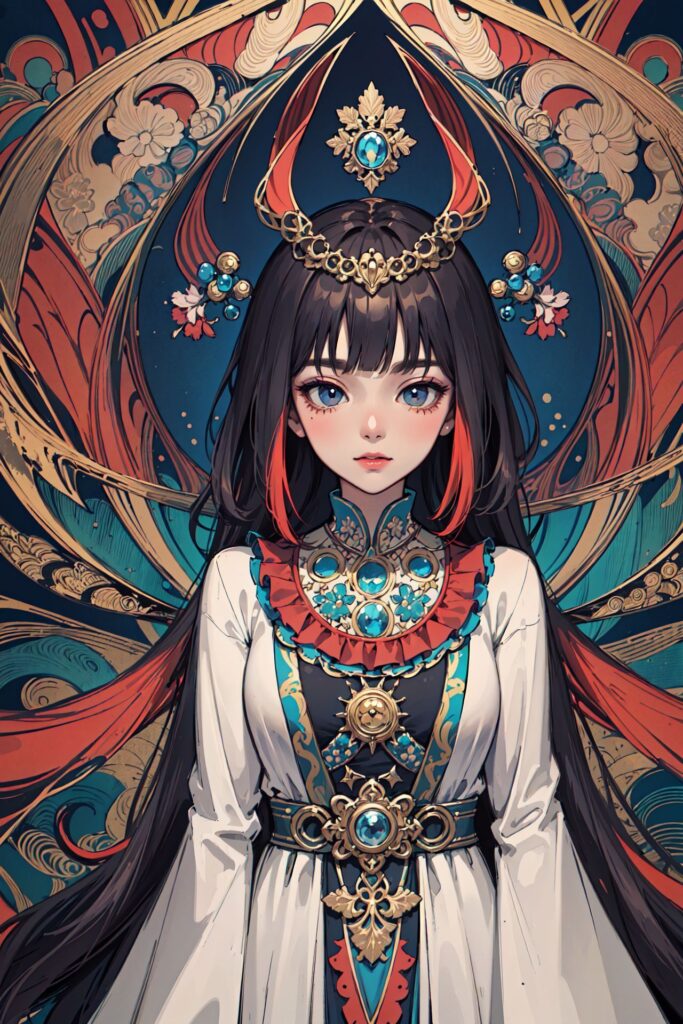 AI 作画 / 看板娘 | 一只夜猫子 | 夜の猫的个人站点